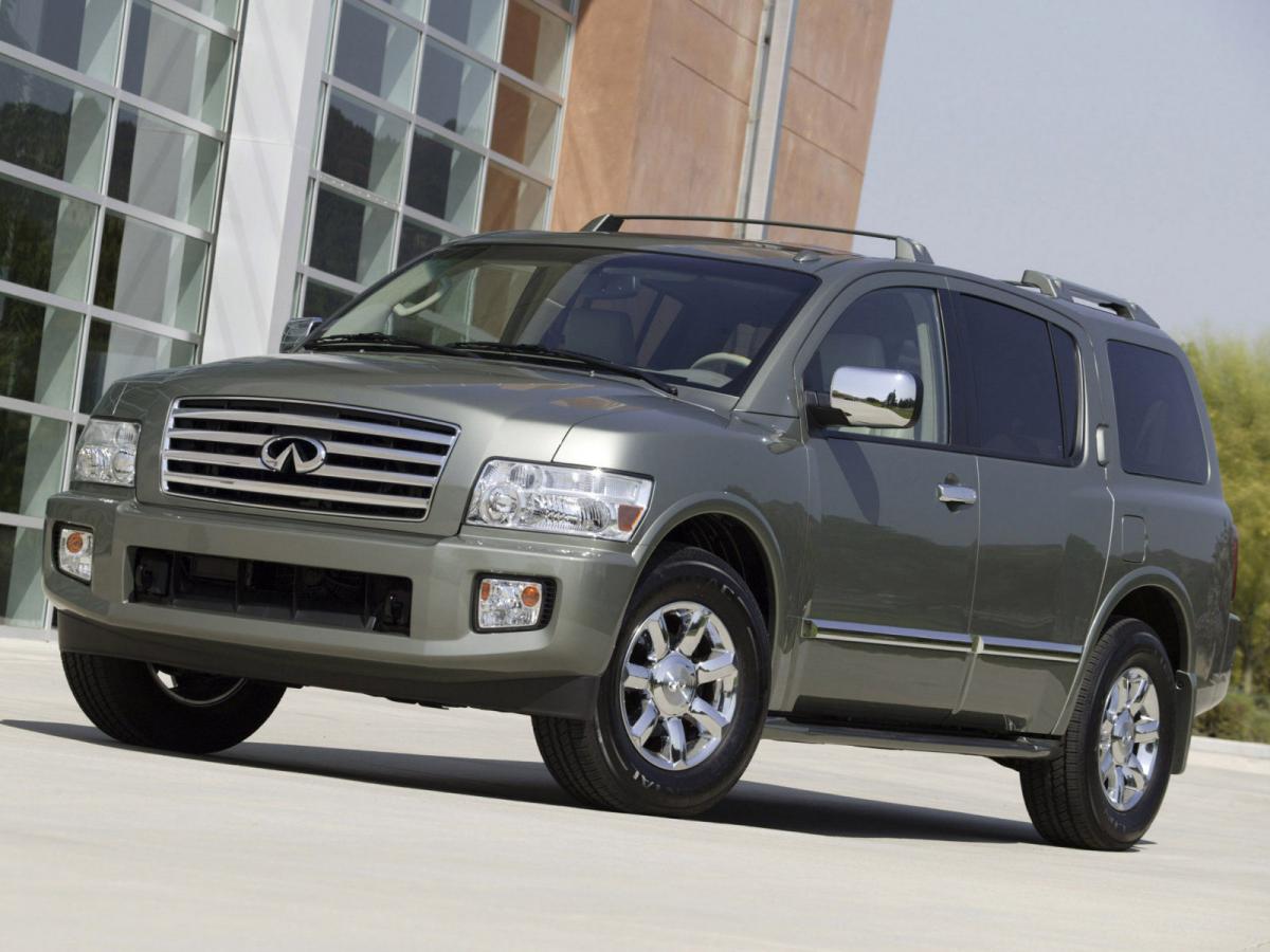 Infiniti QX56 technical specifications and fuel economy